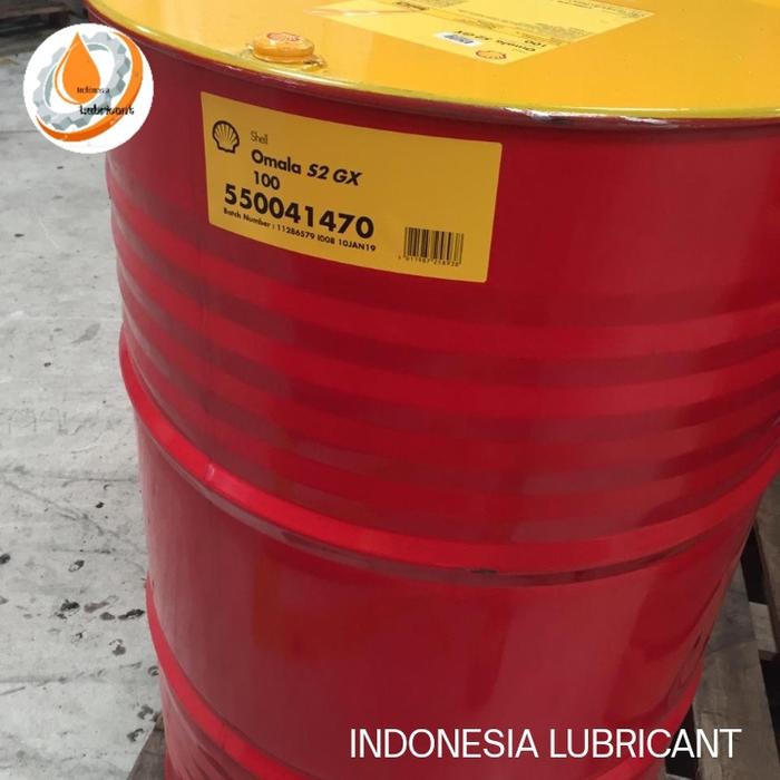 Jual Shell Omala S2 GX 100 Oil 100% Original Drum 209 liter - Jakarta ...