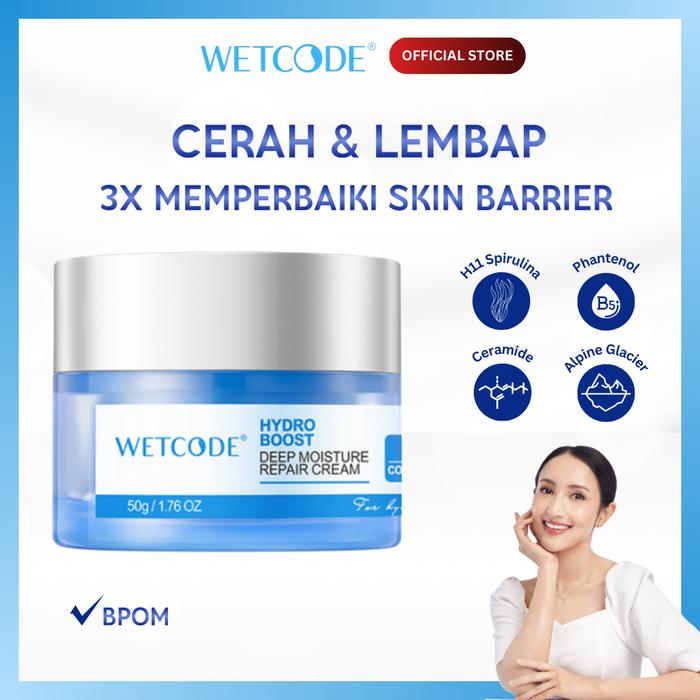 Jual Wetcode Hydro Boost Deep Moisture Repair Cream (50g) - Jakarta Pusat - Pesona Kosmetik Shop ...