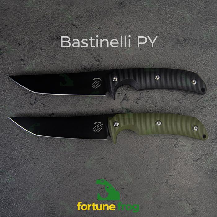 Jual Bastinelli PY Tanto EDC Survival Tactical Fixed Full Tang Knife ...