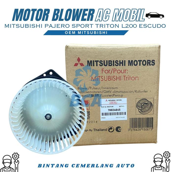 Jual MOTOR BLOWER AC MOBIL MITSUBISHI PAJERO SPORT TRITON L200 ESCUDO ...