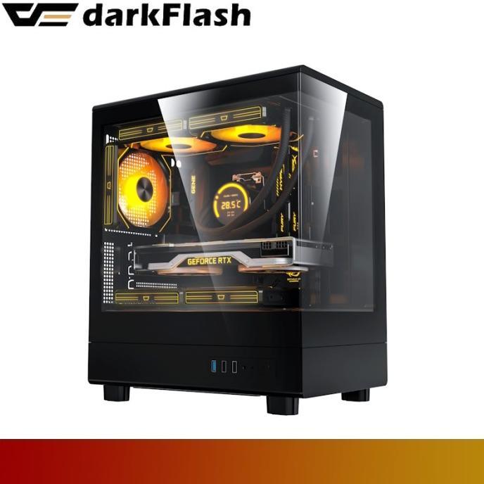 Jual Termurah DARKFLASH DB330M M-ATX PC Case | A-Pillarless 270 ...