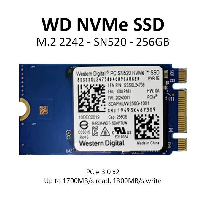 Jual New WD SN520 M.2 2242 NVMe SSD Solid State Drive M2 PCIe Internal ...