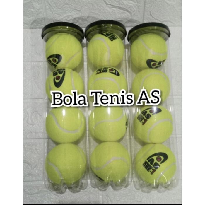 Promo Bola Tenis Lapangan As one isi 3 isi 4 - Bola tennis Soft AS ONE ...