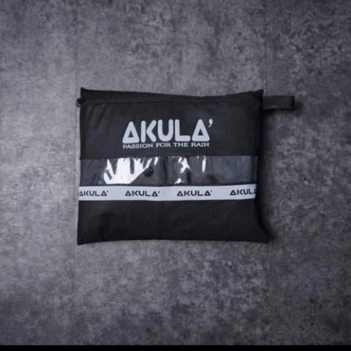 Promo JAS HUJAN AKULA SETELAN PRIA WANITA ANTI REMBES TEBAL ELASTIS PVC ...