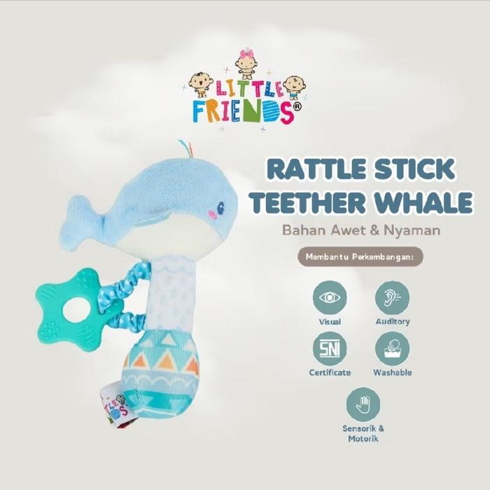 Jual Little Friends Rattle Stick Teether - Mainan Tangan Dan Gigitan ...