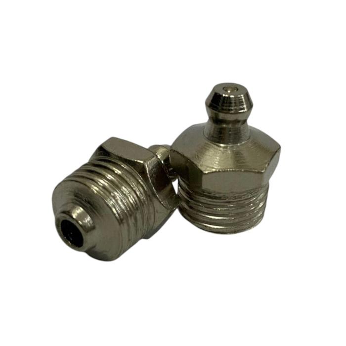 Jual NIPPLE GREASE STEEL CRHOME 6MM 8MM 10MM 12MM 14MM NEPEL LURUS/45 ...