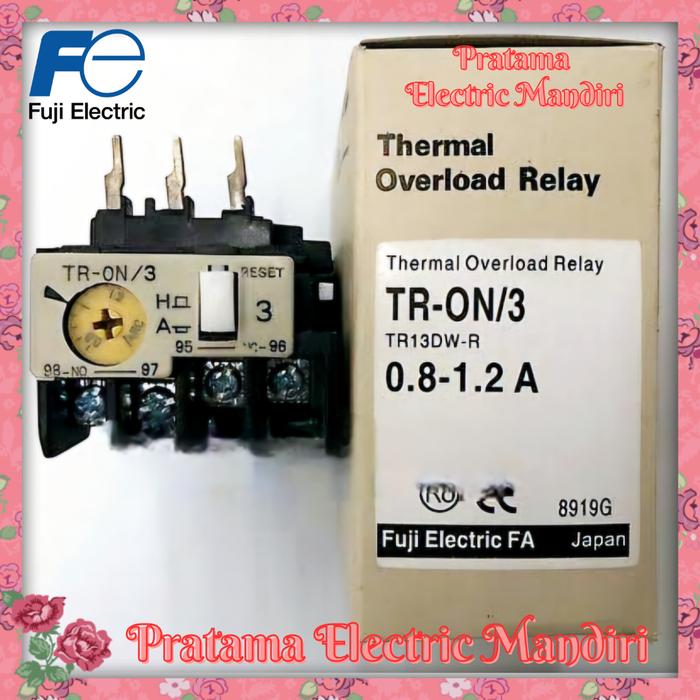 Jual Thermal Overload Relay TR-ON/3 TR-ON FUJI ELECTRIC - 1,4-2,2A - Jakarta Barat - Pratama ...
