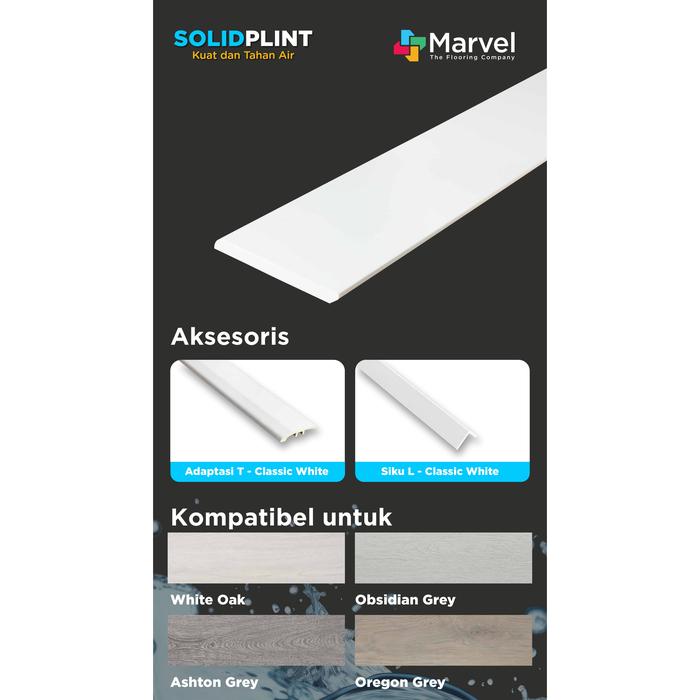 Jual List Adaptasi / Transisi SPC Marvel - Classic White - Kota Depok ...
