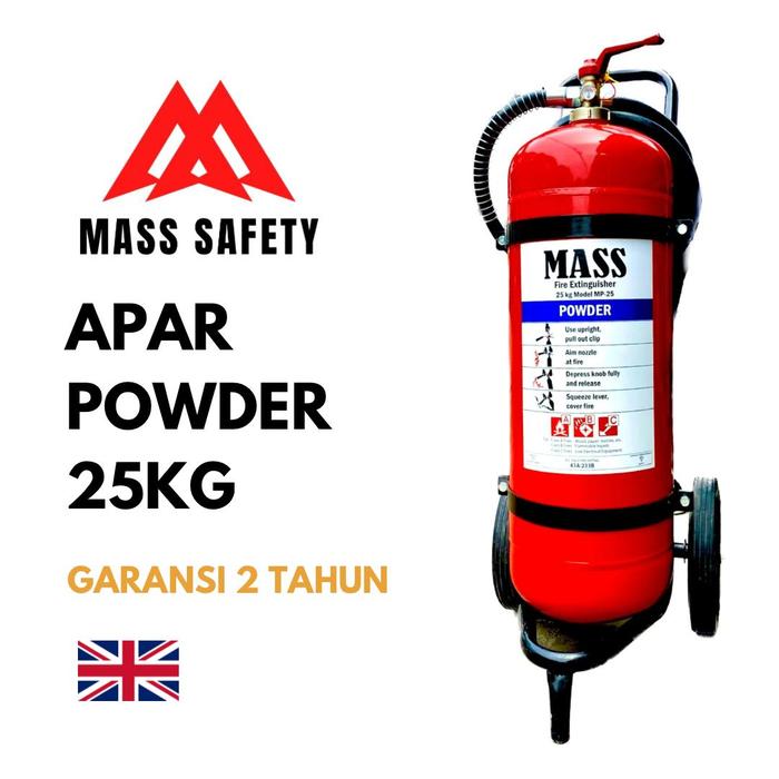 Promo APAR APAB MASS ABC POWDER 25KG TROLLEY TROLI KOMPLIT SET GARANSI ...