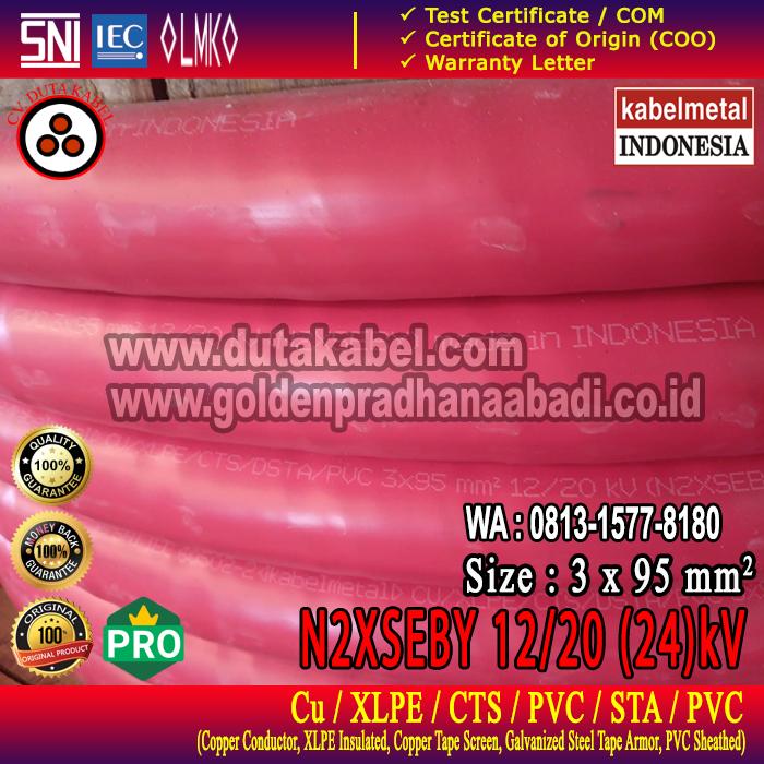 Jual Kabel N2XSEBY 3x95 mm2 20kV METAL (KMI) /3x95 mm/3 x 95 mm2/3 x 95 mm - Kab. Bekasi - CV ...