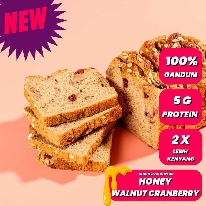 Jual Roti Gandum Honey Cranberry Walnut - Whole wheat bread - Jakarta ...