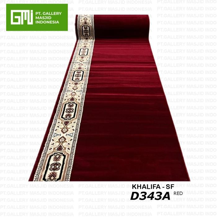 Jual Karpet Masjid Polos Roll Turki Khalifa / Karpet Mushola Tebal ...