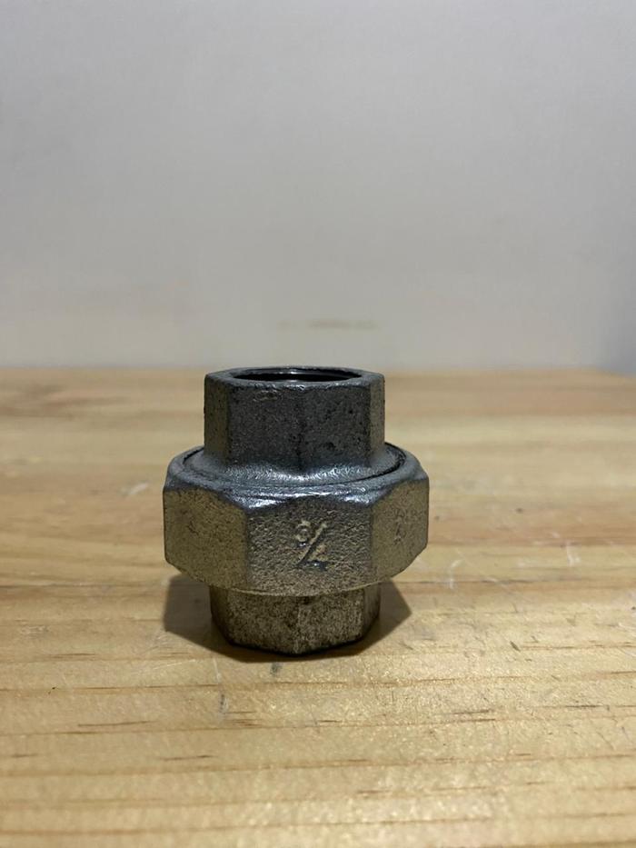 Jual Water Mur Galvanis Besi Drat Dalam Union / Moer Galvanize 1/4" 3/8" 1/2" 3/4" 1" 2" inch ...