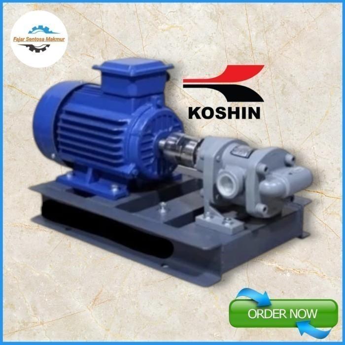 Jual GEAR PUMP KHOSIN GL50-5 POWER 4KW 5.5HP 6POLE 3PHASE 380v Koshin Pump - Jakarta Barat ...