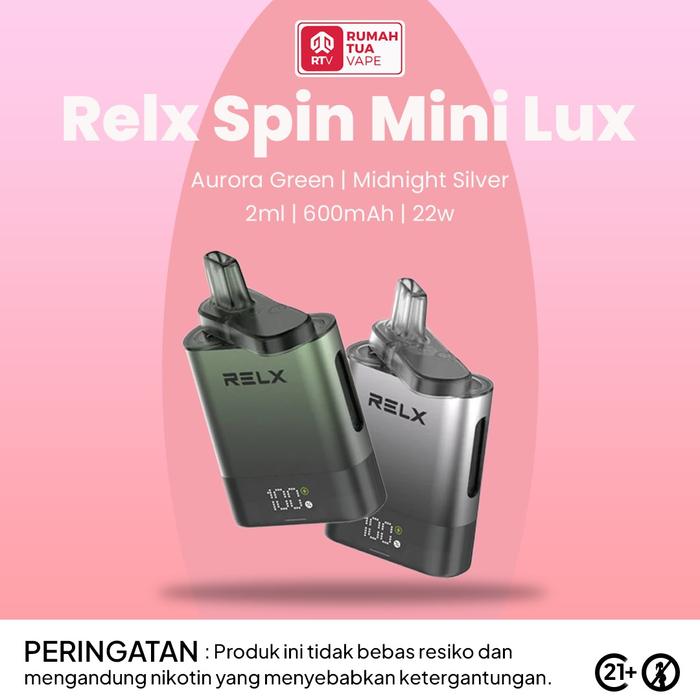 Jual RELX SPIN MINI LUX POD ONLY 600MAH 2ML 22W - Jakarta Selatan - RTV ...