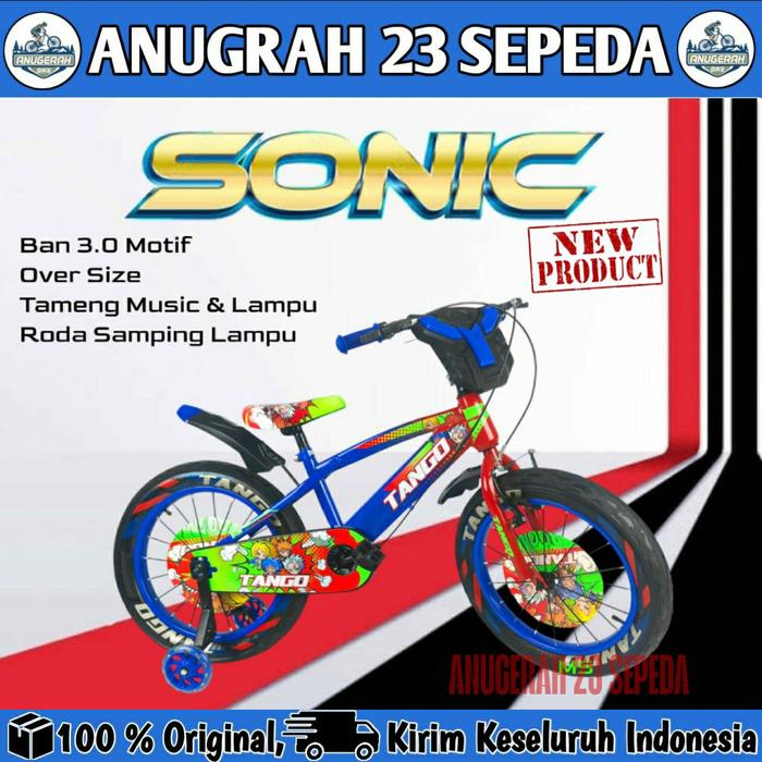 Jual Sepeda Anak Laki Ukuran 12, 1 6 dan 18 Inch BMX TANGO SONIC Ban ...
