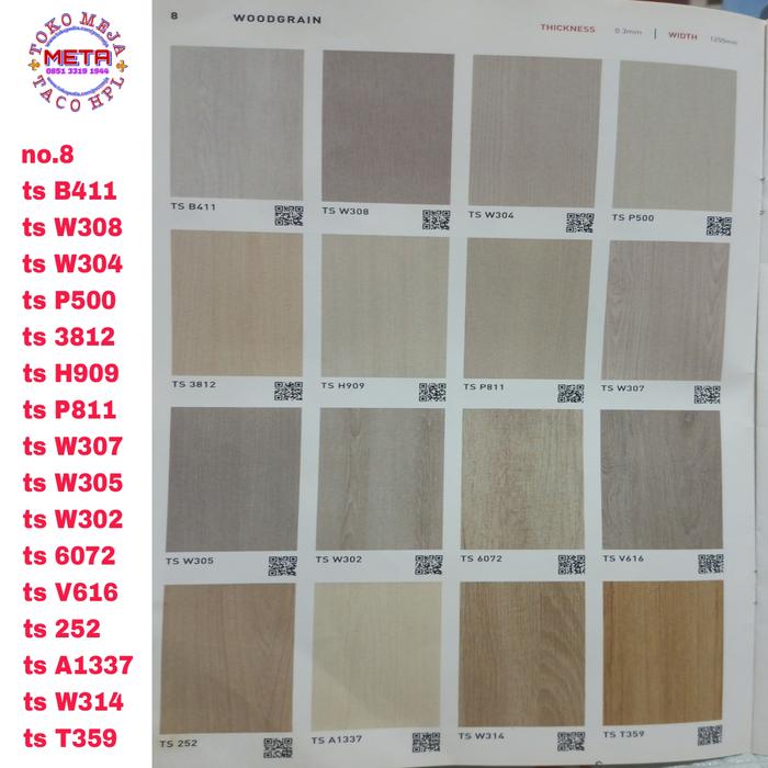 Jual contoh warna taco serat - warna 8 - Kota Tangerang Selatan - meja ...