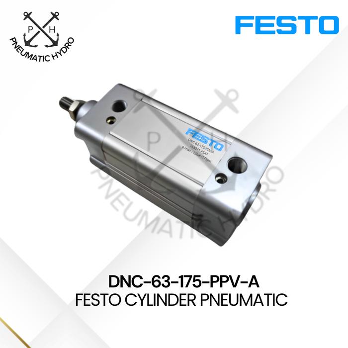 Jual FESTO DNC-63-175-PPV-A CYLINDER PNEUMATIC DNC 63x175 - Jakarta ...