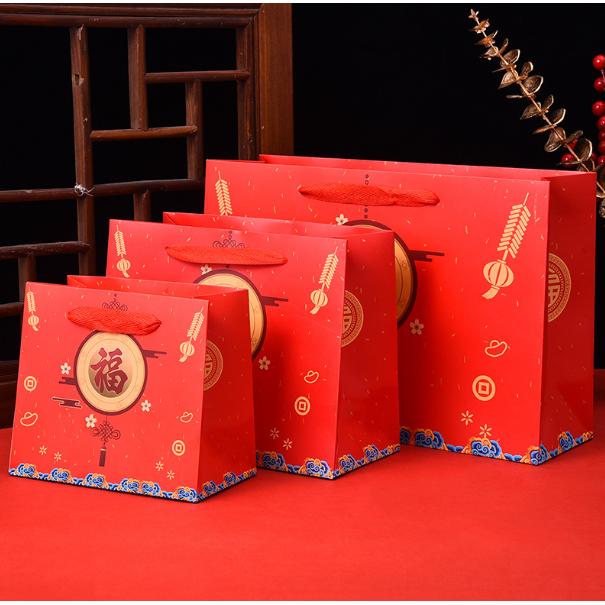 Jual Paper Bag Tebal Premium Import Dengan Pita Motif Burung dan Bunga ...