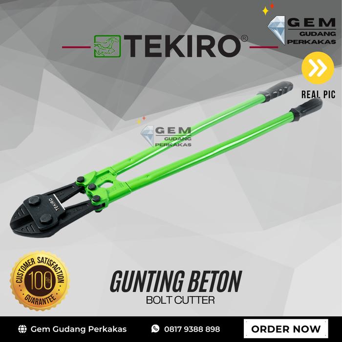 Jual TEKIRO BOLT CUTTER / Gunting Beton Ukuran 12Inch, 14Inch, 18Inch ...