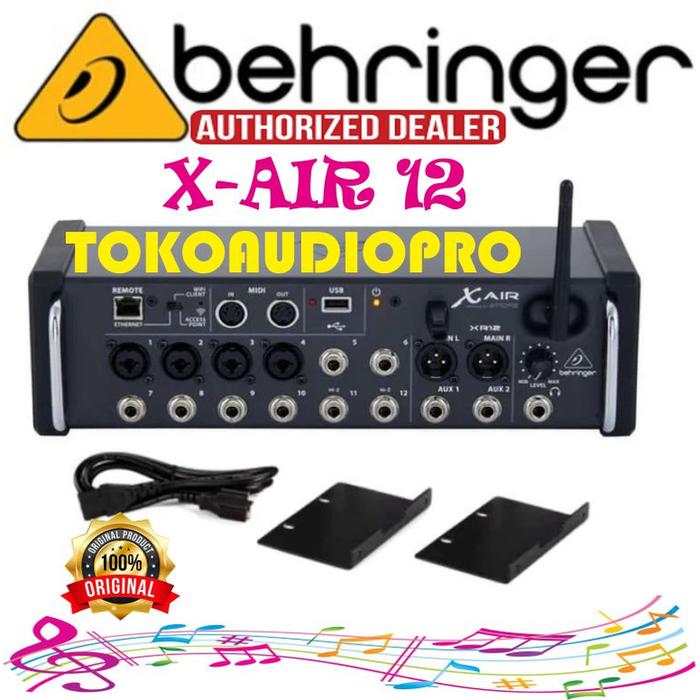 Jual Behringer X AIR XR12 Digital Rackmount Mixer XR-12 - Jakarta Pusat - TOKOAUDIOPRO | Tokopedia