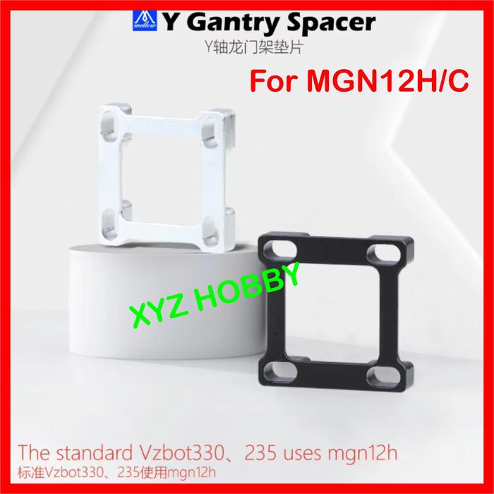 Jual Mellow VzBoT Aluminium Y-Gantry Spacer MGN12H MGN12C Vz235 Vz330 ...