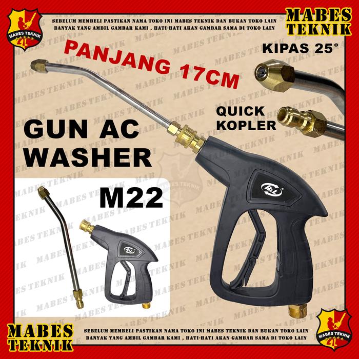 Jual HL Gun Jet Cleaner QRJ AC Cleaner 150 Bar Gun Sprayer M22 M14 Bisa ...