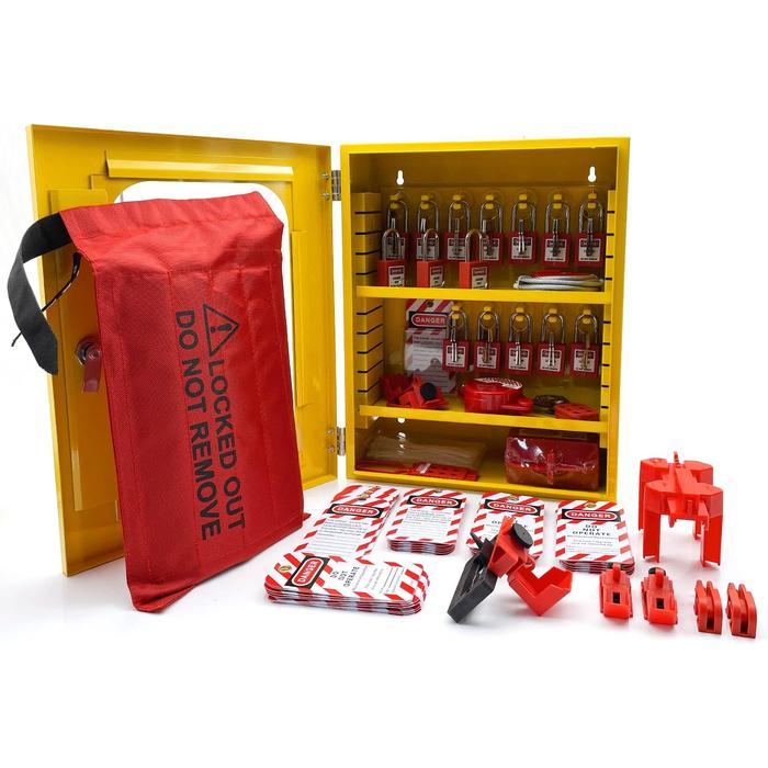 Jual Lockout Tagout Station Kit Board Locks 80pcs,Lock Out Tag Out Loto ...