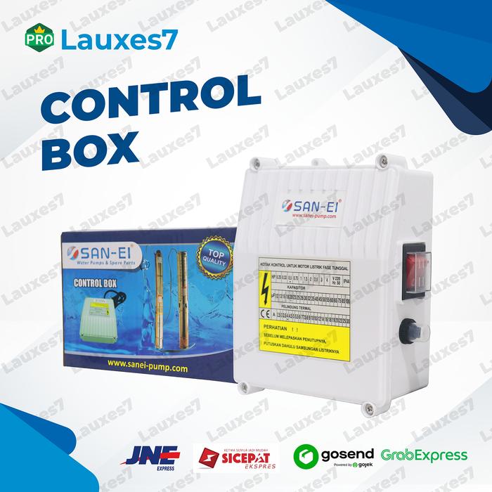 Jual Panel Control Kontrol Box Pompa Air Satelit Submersible Pump 0.5 ...