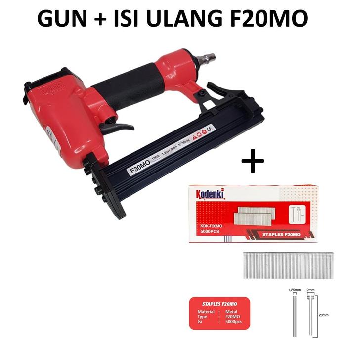 Jual ALAT MESIN STAPLER STAPLES SETEPLES STEPLES PAKU TEMBAK ANGIN AIR ...