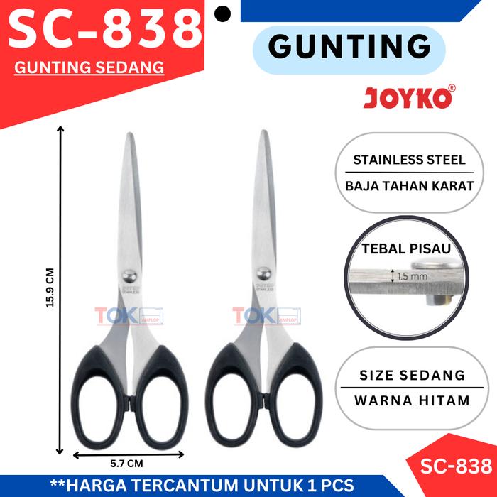 Promo Gunting JOYKO SC-838 bukan SC-848 - Sedang-SC838 - Jakarta Barat ...