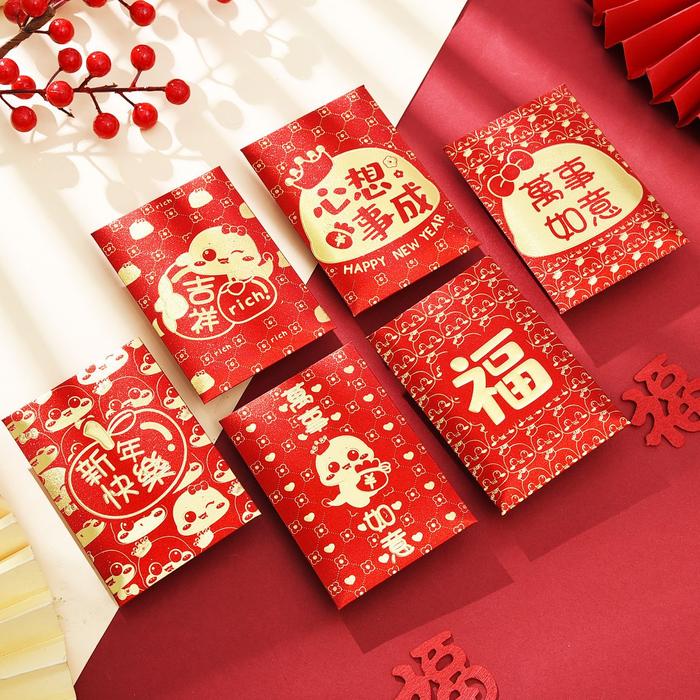 Jual Angpao Imlek 3521 Kertas Ampao Fancy Angpao Netral Termurah Grosir ...
