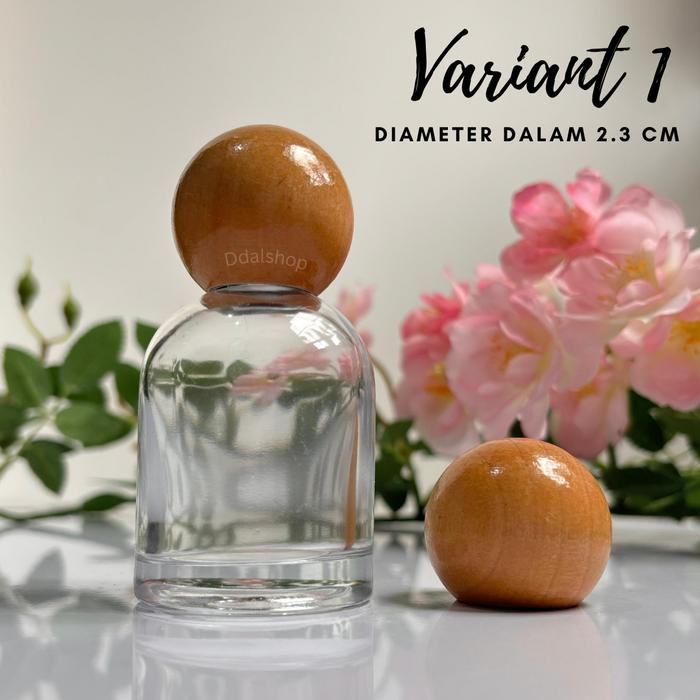 Promo Tutup Botol Parfum Bottle Cap Penutup Parfume Kayu Wood Semi Pres ...