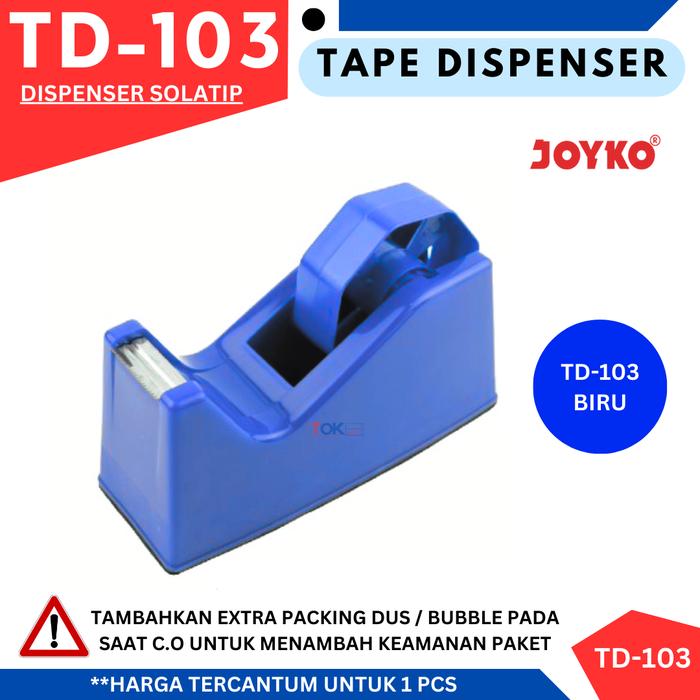 Jual Tape Dispenser Joyko TD 103 / Pemotong / Tempat Lakban Isolasi ...