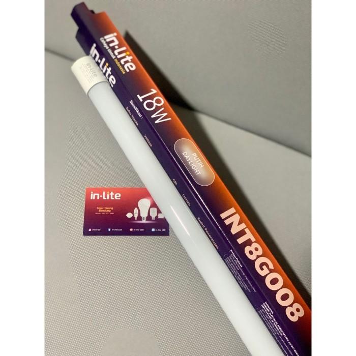 Jual Lampu TL LED 18 Watt INLITE 120cm lampu Neon TL T8 LED 120CM ...