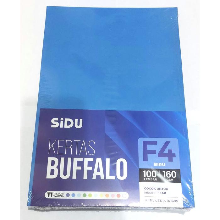 Jual Kertas Buffalo Bufalo Bufallo BC POLOS F4 Folio SIDU Sinar Dunia ...