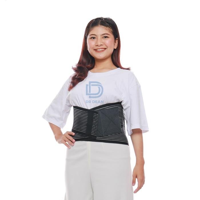 Promo DR DEAN Lombardi Basic Korset Penyangga Tulang Belakang Hitam ...