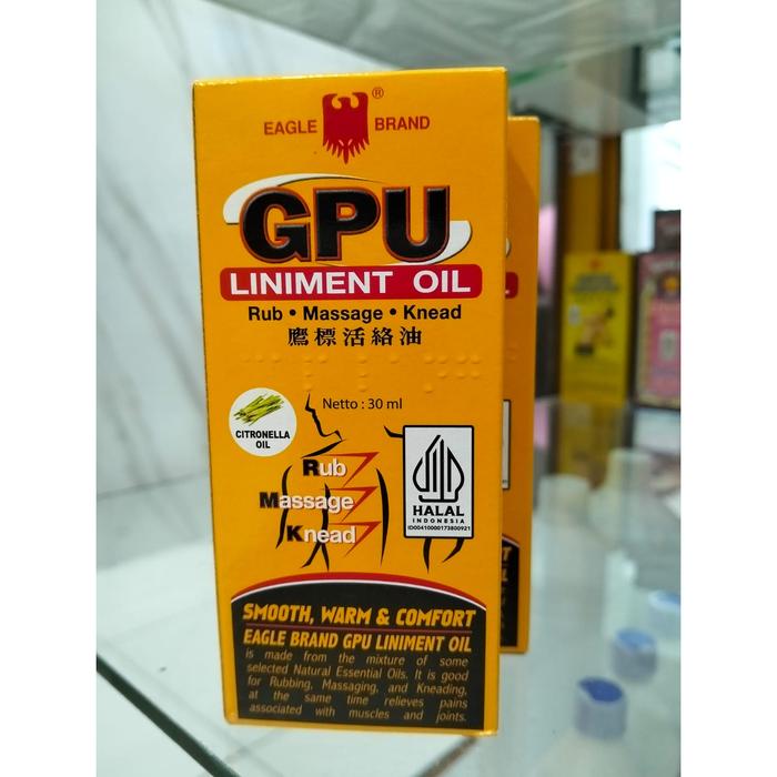 Jual Gpu Minyak Gosok 30ml Untuk Nyeri Otot Sendi Keseleo - 60ml - Kab ...