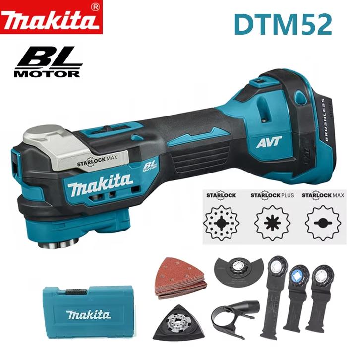 Jual Makita DTM52Z 18V LXT BL Starlock Max Multi Tool Bare Unit ...
