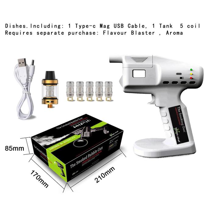 Jual IMPORT AROMA SMOKE BUBBLE GUN ,VAPOUR BLASTER COCKTAIL BUBBLE ...