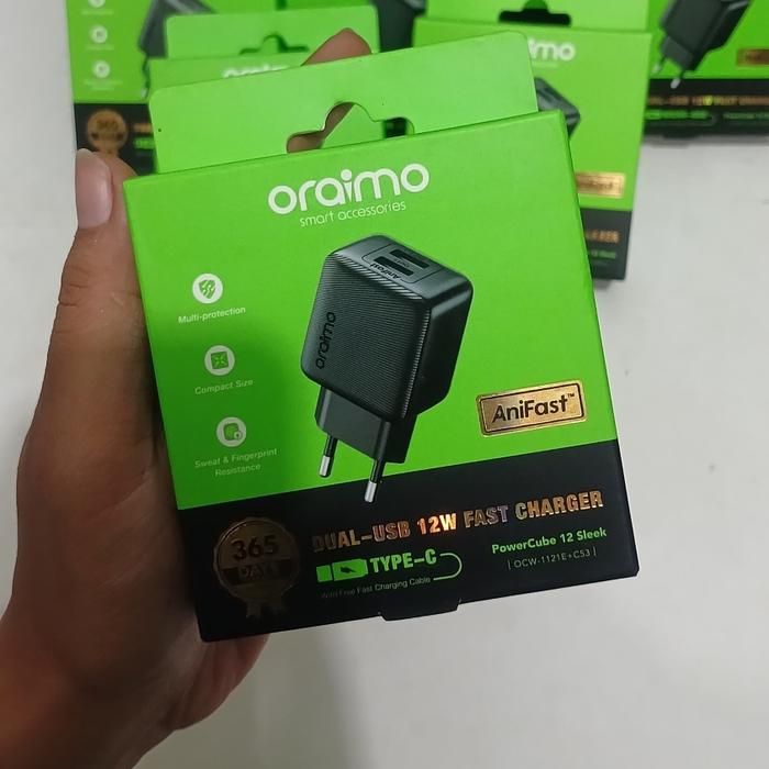 Jual ORAIMO PowerCube 12 Sleek OCW-1121E+M53 With Data Cable Mikro Fast ...