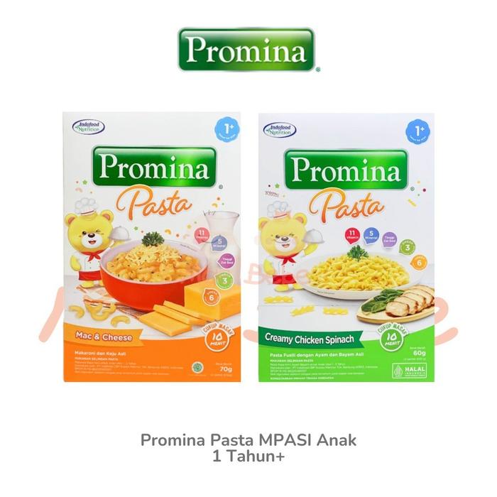 Jual Promina Pasta Box Mac Cheese Ayam Spinach 70 gram - Mac n Cheese ...