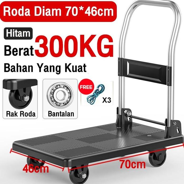 Jual READY !!! Troli Lipat Hand Truck 150-300Kg/Troli Besi Serbaguna ...