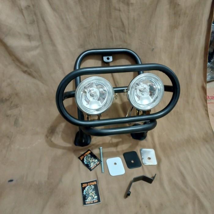 Jual Bullbar Rak Foglamp yamaha Fazzio / Filano / Fog lamp / Front rack ...