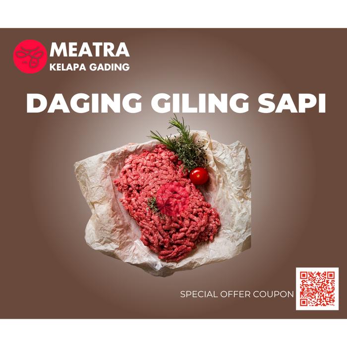 Jual Daging Sapi Giling Rendah Lemak / Minched Beef 500 Gram - 1 kg ...