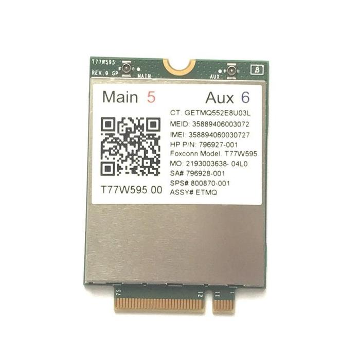 Jual Lt4120 X5 LTE T77W595 796928-001 4G WWAN M.2 150Mbps Modem for HP ...