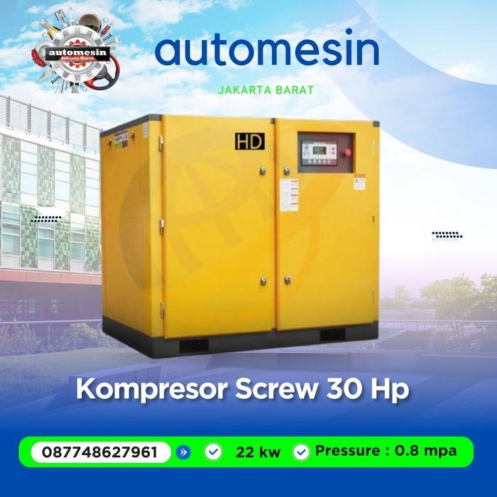 Jual KOMPRESOR SCREW HD 30 HP / 22Kw - Jakarta Utara - automesin Jakarta | Tokopedia