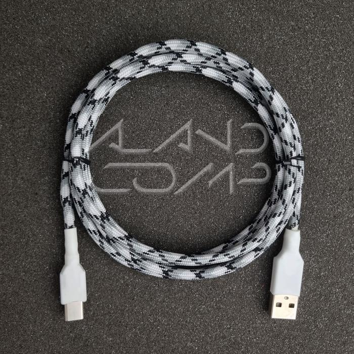 Jual Kabel/Cable Mouse Keyboard Paracord Custom USB Type-C - White ...