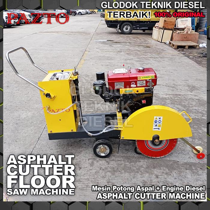 Jual Pazto Mesin Potong Aspal Beton + Engine Diesel + Mata Potong PCC ...