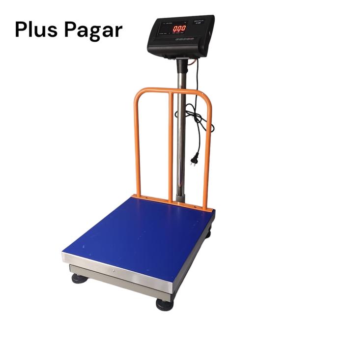 Jual Bencscale A12e kap 500Kg / Timbangan lantai digital 500Kg - Plus pagar - Jakarta Barat ...